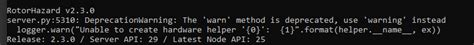 Minor Issue When Opening The Server Using Python3 Command Issue