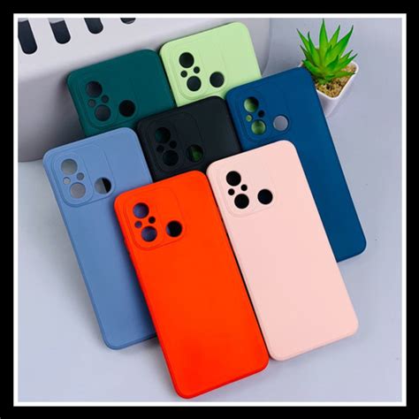 Jual Xiaomi Redmi C Case Silicone Liquid Rubber Original Soft Casing Tpu HITAM XM REDMI