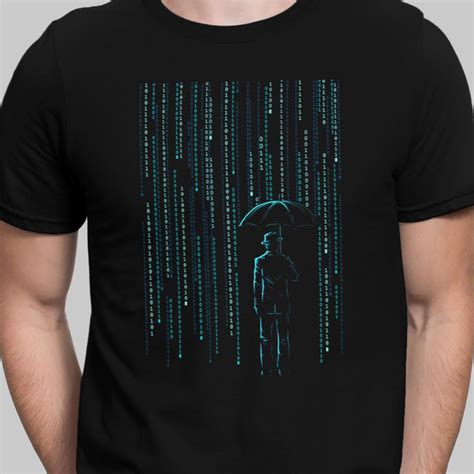 binary code t shirt matrix simulation t shirt programming coding