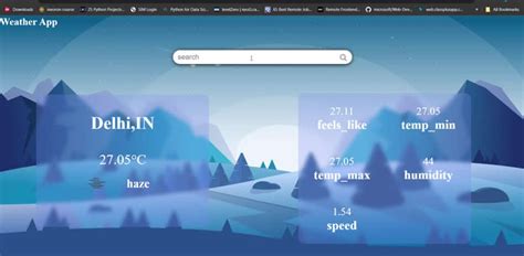Amish Khan On Linkedin Javascript Weather Project Html Css