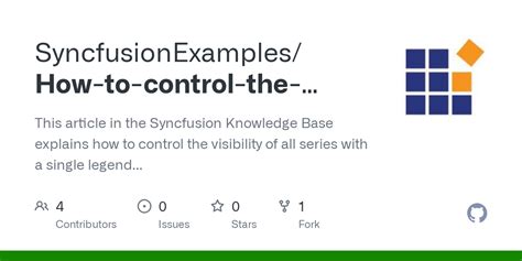 Github Syncfusionexampleshow To Control The Visibility Of All Series