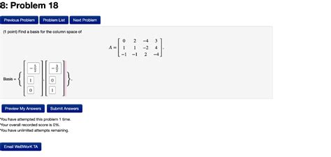 solved 8 problem 18 previous problem problem list next