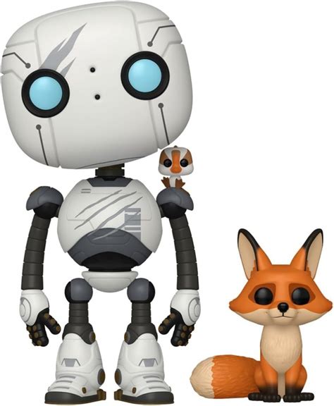 Funko Pop Wild Robot Roz With Brightbill And Fink