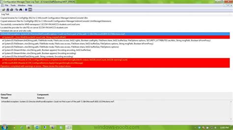 Help MDT Integration Fails Configuration Manager Windows Noob Com