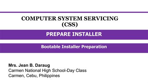 Bootable Installer Preparation Pptx