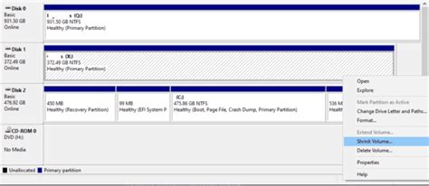 Windows Create And Resize Drive Partitions Technipages
