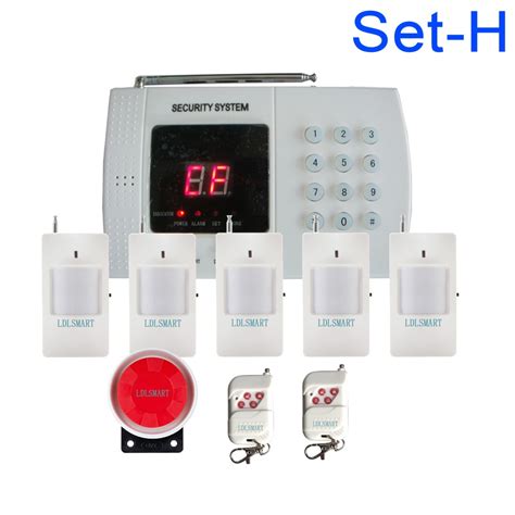 Wireless Pstn Home Alarm System With Pir Motion Se Vicedeal