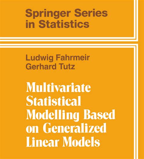 【经典书籍】multivariate Statistical Modelling Based On Generalized Linear Mode 经管之家