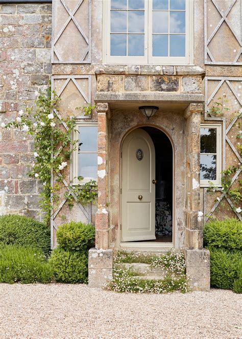 English Manor Home Front Doors Knock Knock Your Front Door Holds The