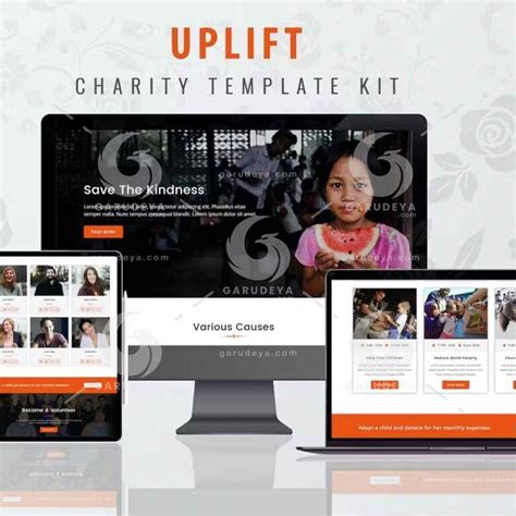 Uplift Charity Template Kit