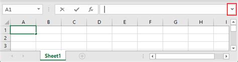 How To Hide Display And Expand The Formula Bar Microsoft Excel 365