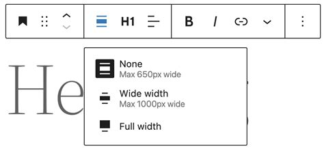 Heading Block Documentation WordPress Org