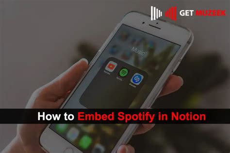 how to embed spotify in notion