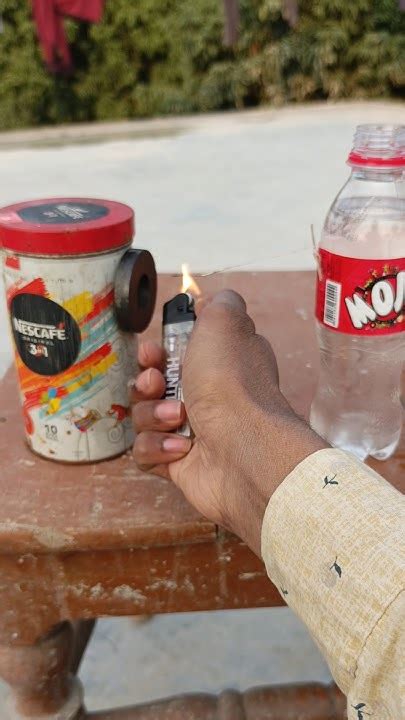 দেখুন কেনো সুইটা গরম হয়ে নিচে পড়ে গেলো 😱🤯 Shortsfeed Experiment Entertainment Youtube