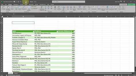 Dynamic Table Snapshots In Excel With The Camera Icon