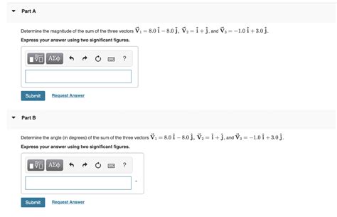 Solved Determine The Magnitude Of The Sum Of The Three Chegg Com