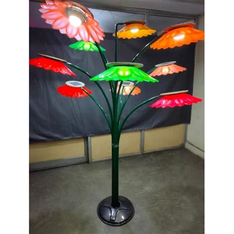 Solar Tree Street Light Color Black Multicolor At Best Price In