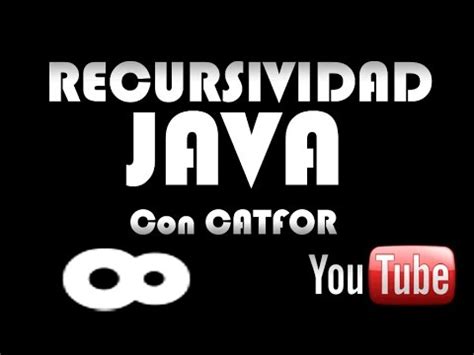 VidTuto Java Recursividad YouTube
