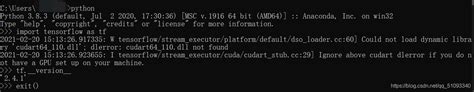 查看anaconda中的python tensorflow版本 conda查看tensorflow版本 csdn博客