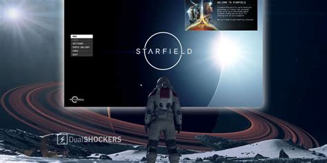 You Can T Judge Starfield By Its Start Screen