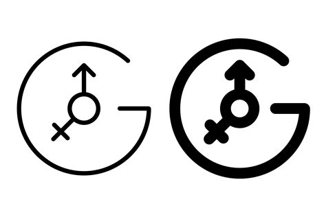 Letter G In Shape Of Clock With Male And Graphic By RNko Creative Fabrica