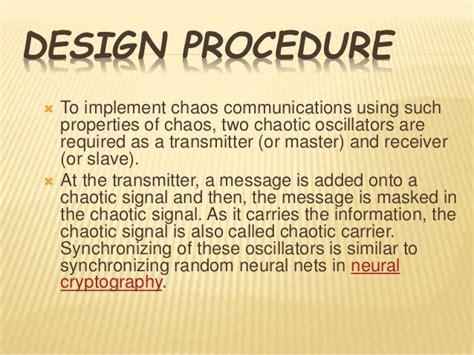 Chaotic Communication