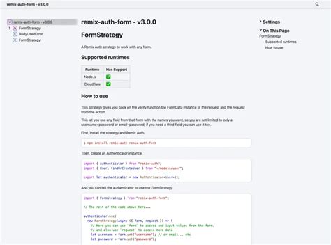 remix auth form by sergiodxa a undefined template built at lightspeed