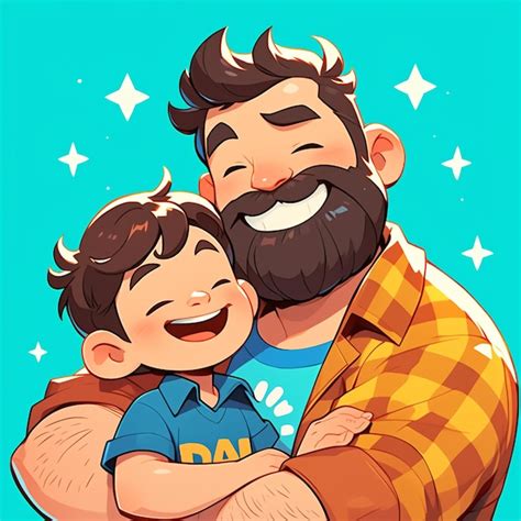 Premium Vector Super Dad Heroic Father Figures