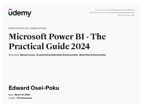 Edward Osei Poku Msc Pmi Pmp® On Linkedin Udemy Course Completion