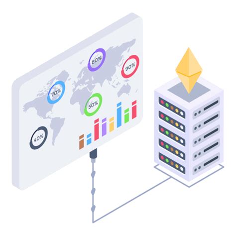 Data Analytics Generic Isometric Icon