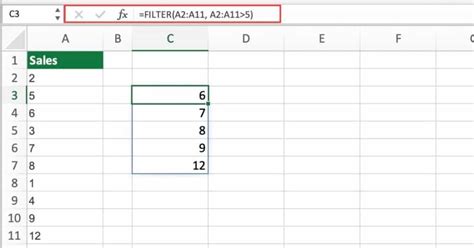 Excel Filter Function Sheet Leveller
