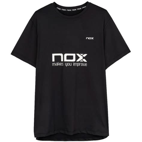 Nox La10 Leo Augsburger Zwart T Shirt Zona De Padel