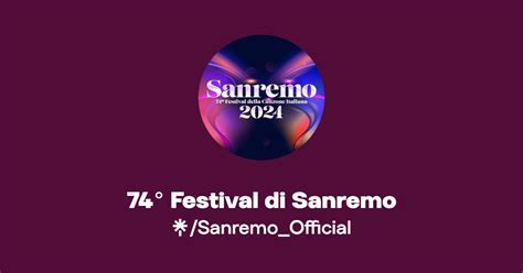 75° Festival Di Sanremo Linktree