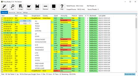 Proxy Buddy Proxy List Context Menu Gsoftwarelab