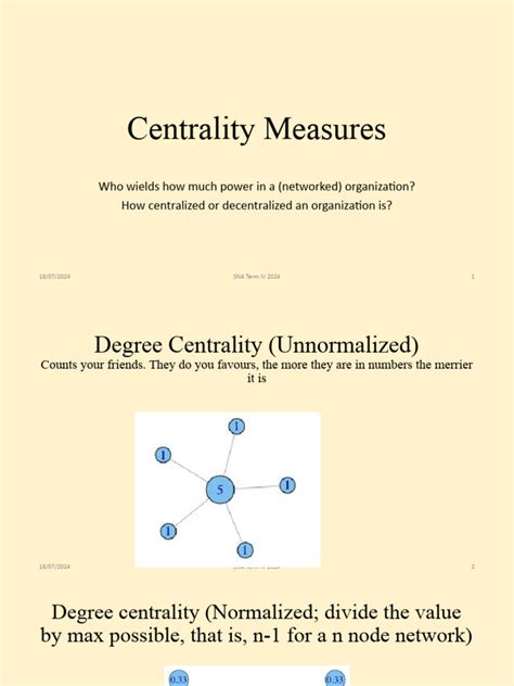 Centrality Measures Pdf Theoretical Computer Science Mathematical