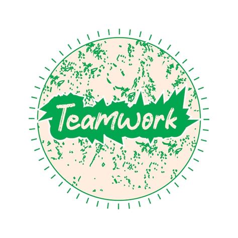 Premium Vector Teamwork Motivational And Inspirational Lettering
