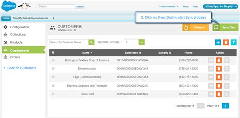 shopify salesforce integration salesforce connector for ecommerce