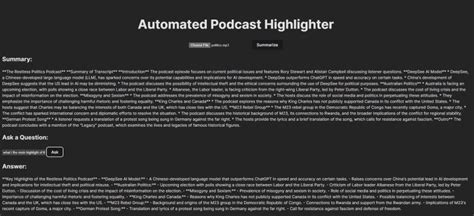 Ai Machinelearning Nlp Podcasttech Generativeai Automation Austin Varghese