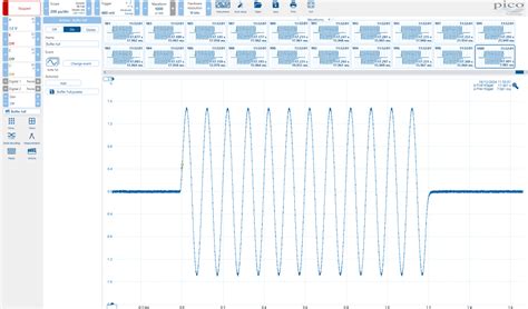 how to use actions in picoscope 7 to automate testing