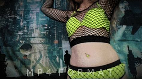 Freaky Neon Belly Tease Hd Mp4 Spoiled Brat Mercy Clips4sale