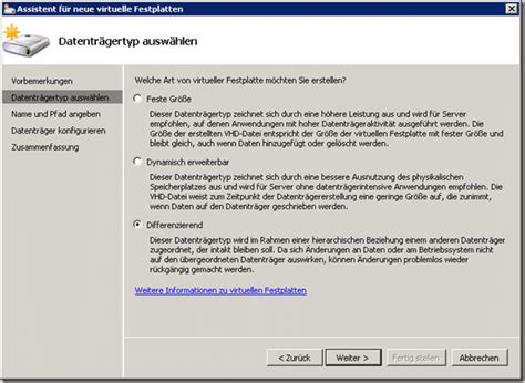 Die Nutzung Von Differenzierenden Vhds Mit Hyper V Hyper V Server Blog