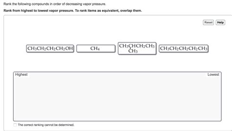 Solved Place These Hydrocarbons In Order Of Decreasing