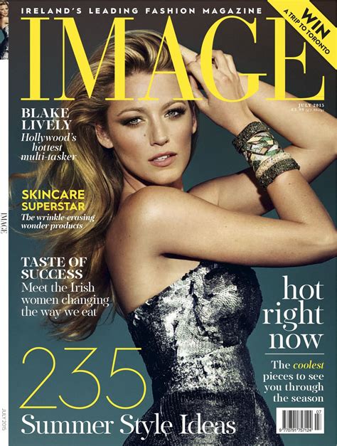 Image Magazine Ireland Cover July 2015 Blake Lively