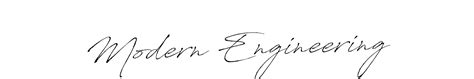 82 Modern Engineering Name Signature Style Ideas Cool Esignature
