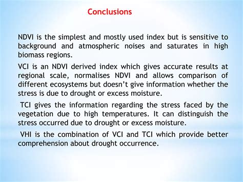 Drought Monitoring And Management Using Remote Sensing Pptx