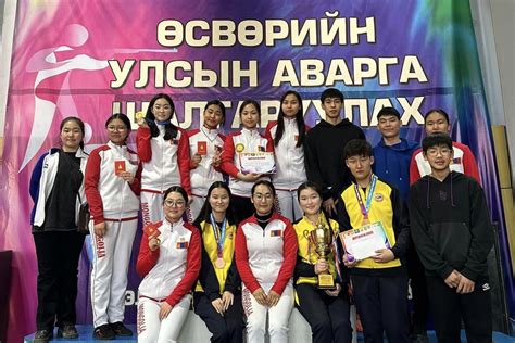 Буудлага спортын Өсвөрийн улсын аварга шалгаруулах тэмцээнд Орхон аймгийн баг тамирчид багийн