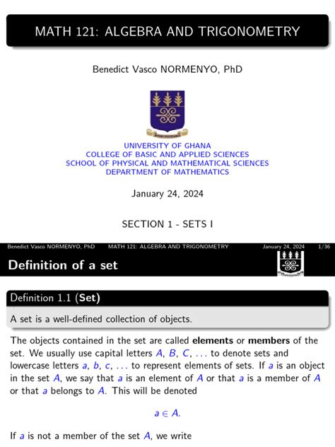 Math 121 Lecture Slide Sets I Pdf Numbers Mathematics