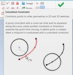 2D Sketch Constraints Autodesk Inventor Micrographics
