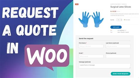 How To Add Request A Quote Button In Woocommerce Product Enquiry For Woocommerce 2021 Youtube