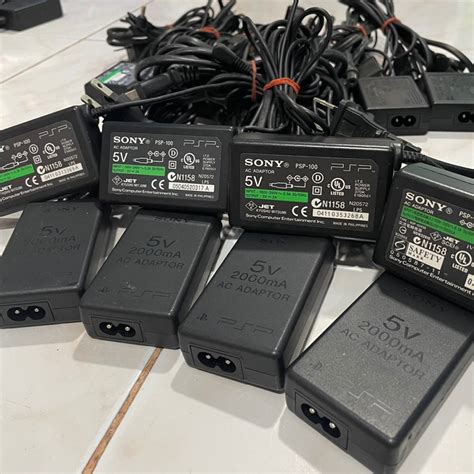 Adapter Sony ชาร์จ Psp 1000 2000 3000 ของแท้ หม้อแปลง อแดปเตอร์ Shopee Thailand